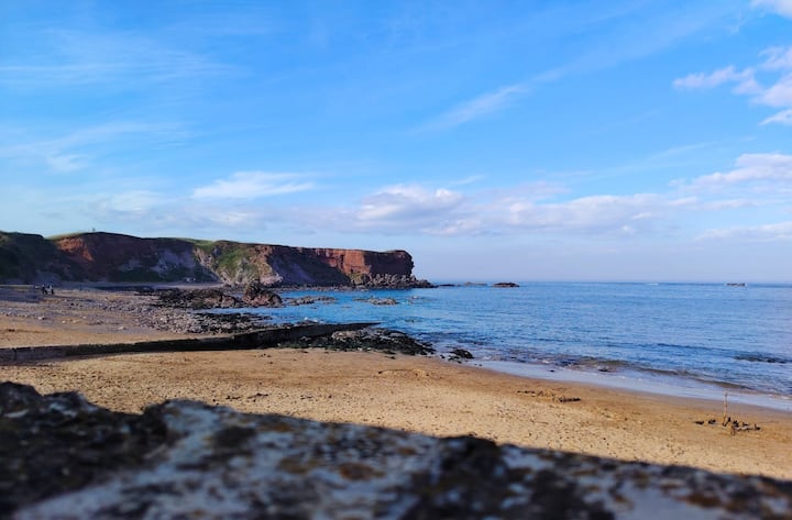 The Willow Caravan Cliff Top Coastal Retreat - Eyemouth