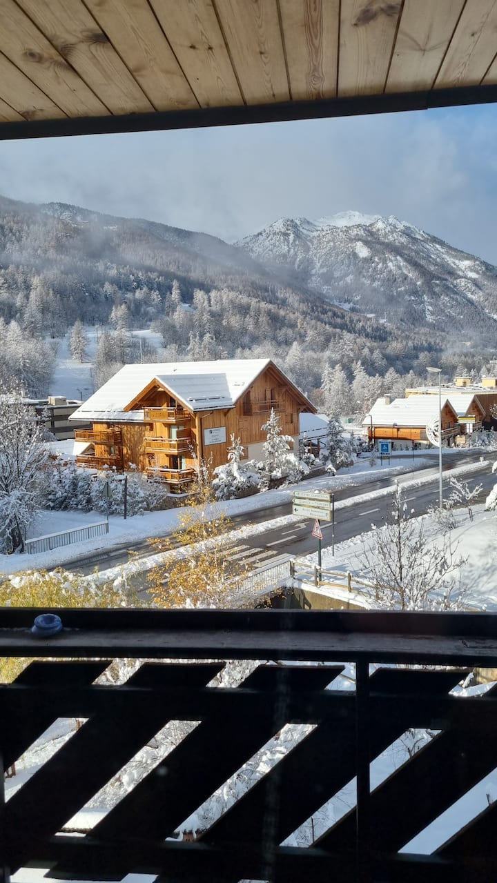 Appartement 6pers Serre Chevalier Proche Piste120m - Briançon
