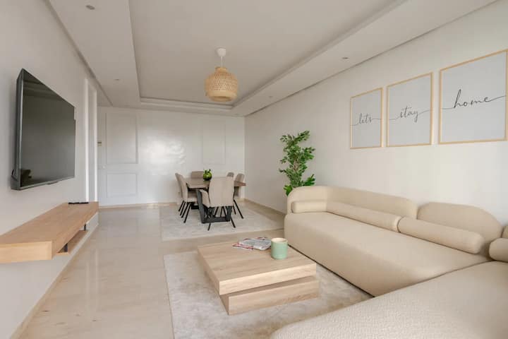 Charming & Spacious 3br /Prestigia Rabat/view - Rabat