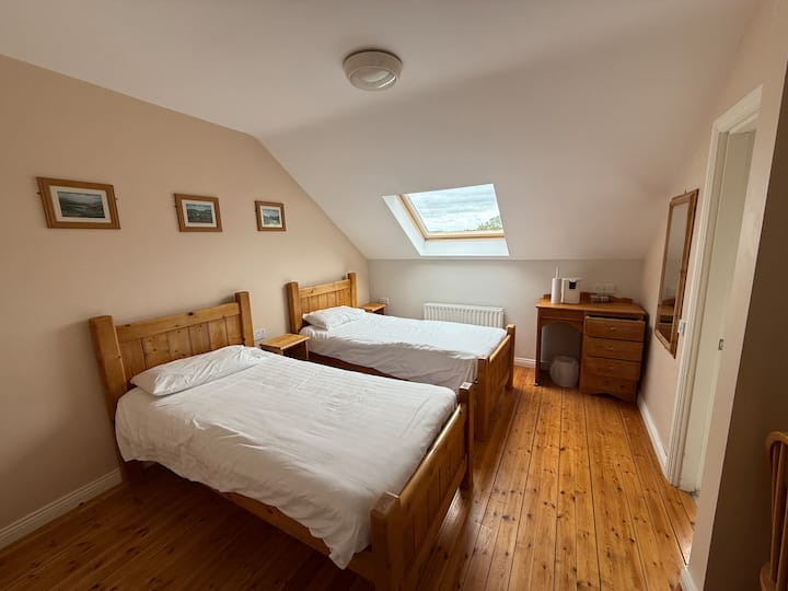 Twin Room (En Suite, Top Floor) #26 - Dingle Peninsula