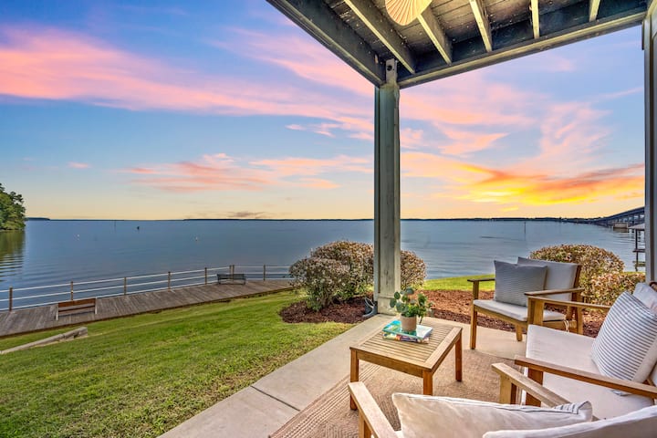 Modern Ground Floor Corner Unit Million $ View - Lake Marion, SC