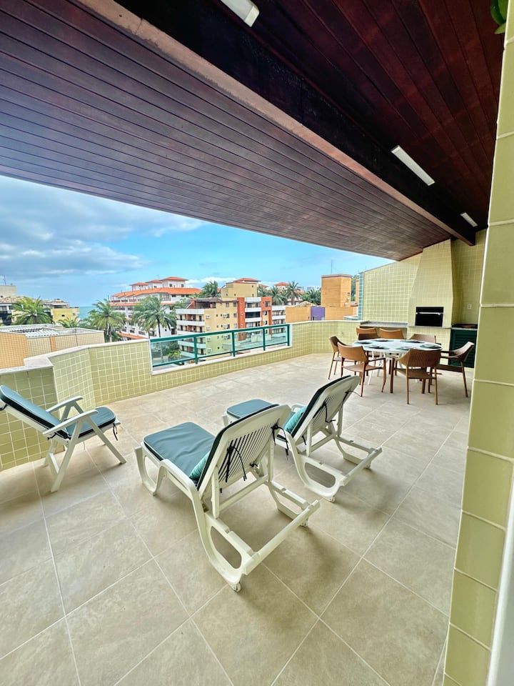 Cobertura Praia Grande Com Vista Mar - Ubatuba