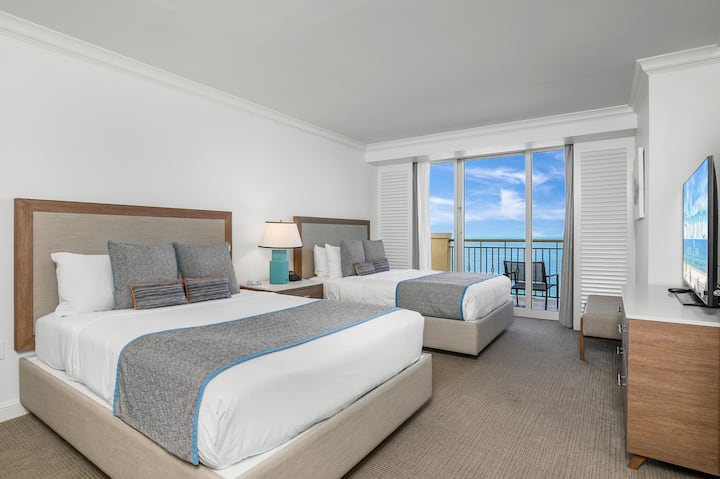 The Atlantic Hotel - Oceanfront Two Queen Studio - Fort Lauderdale