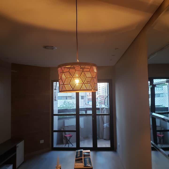 Apto 2 Qtos, Frente, 3º Andar C/ Elevador E 1 Vaga - Santos, Brasil