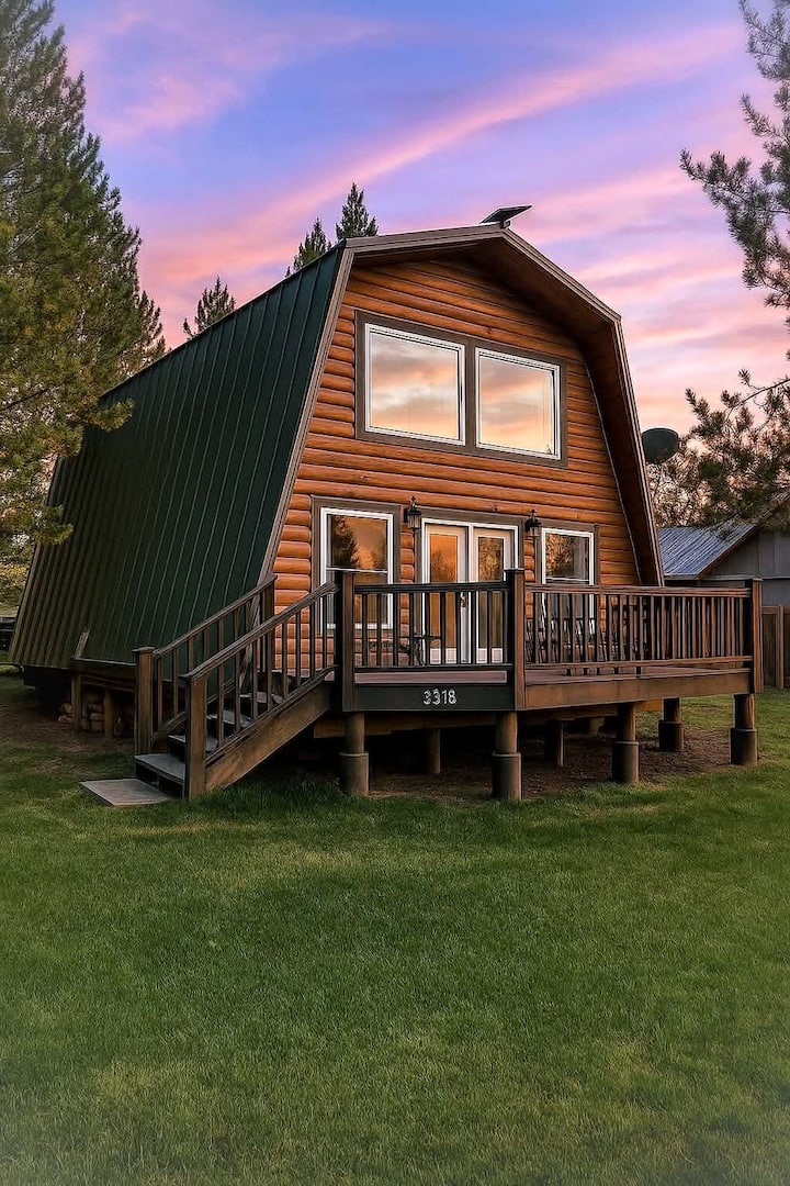 Henry's Fork Hideoutwifi+35minsynp+wood Burning Fp - Harriman State Park, Island Park