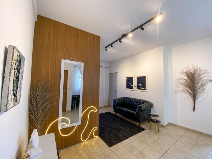 Ar Condicionado| Varanda | Wi-fi |Casamarinha Ap01 - Campinas