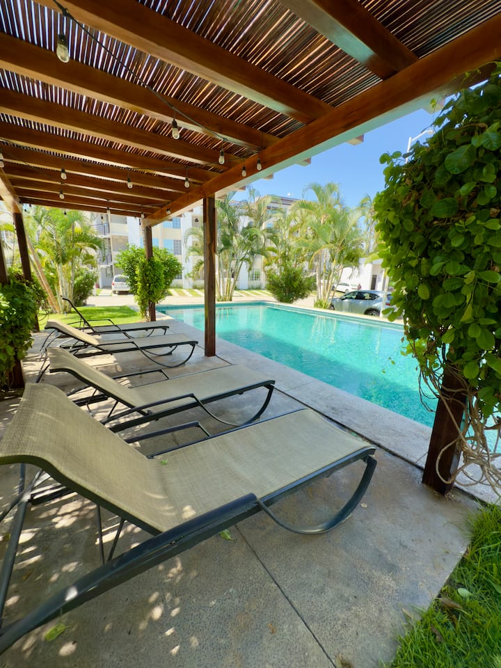 Palmas Del Sol | Playa Y Alberca | Planta Baja - Manzanillo, México