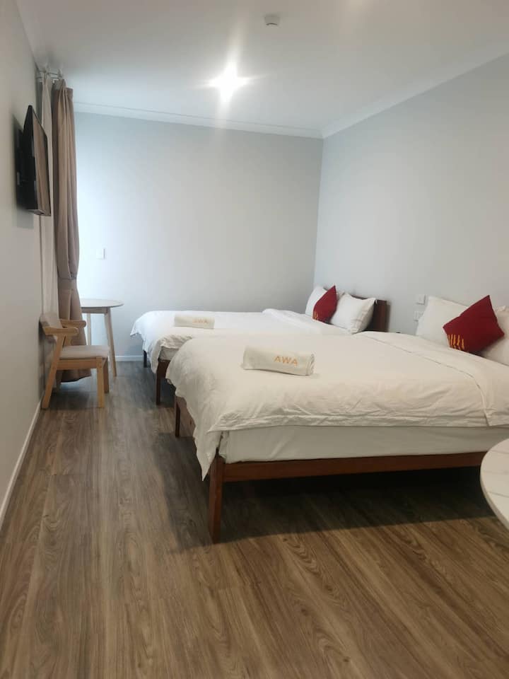 1 Db Bed+1 Sgl Bed+breakfast, In 4-star Hotel Room - Rotorua