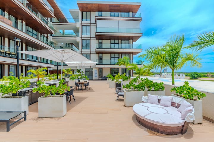 New 2br Luxury Stay Cap Cana.pool, Jacuzzi, Beach - Punta Cana