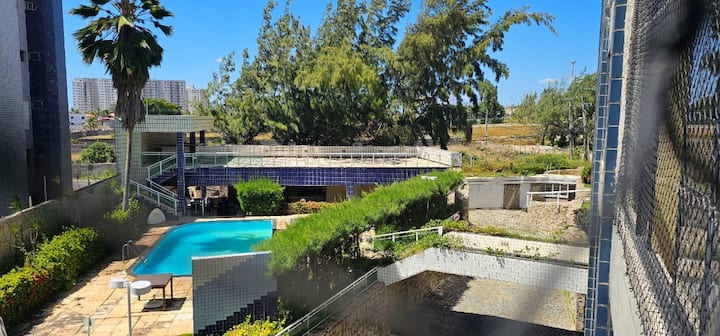 Apto Nascente,  Super Ventilado, Próximo à Praia - Fortaleza