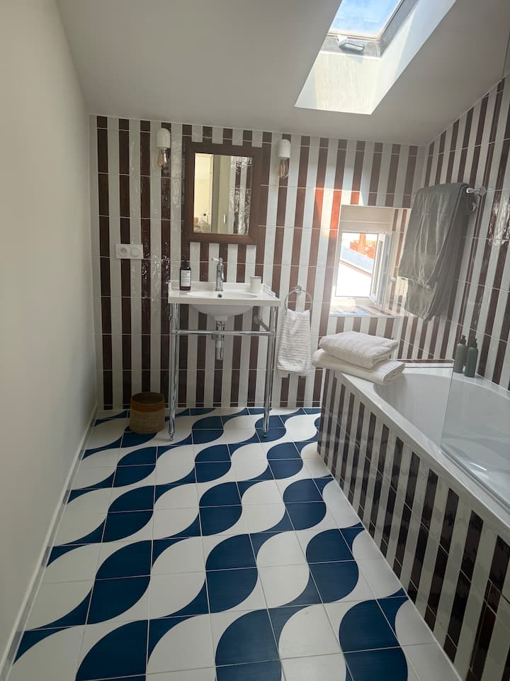 Luxe 3 Br Climatisé Centre - Liberation - Nice