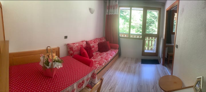 Studio 23 M, 5 Couchages, Kitchenette, Balcon - Modane