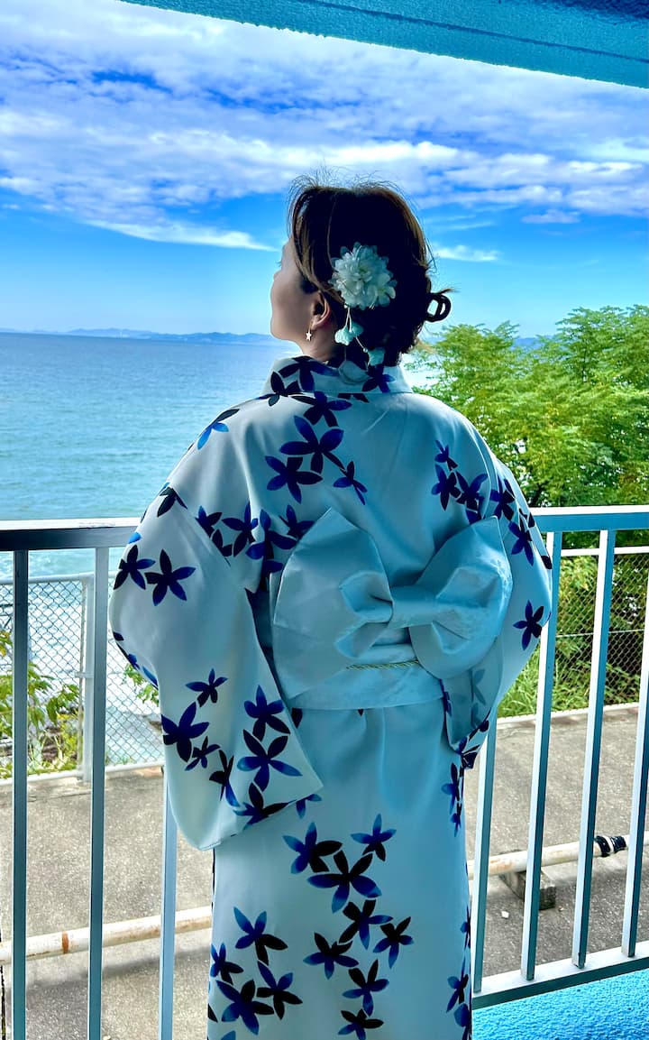 Sakura
整套63㎡别墅式公寓 
83°温泉入户 
一线海景 - Japan