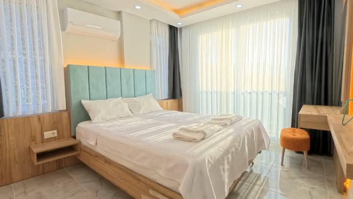 Hillfort Suites Apart Otel, Standard Oda, Dağ Manz - Demre
