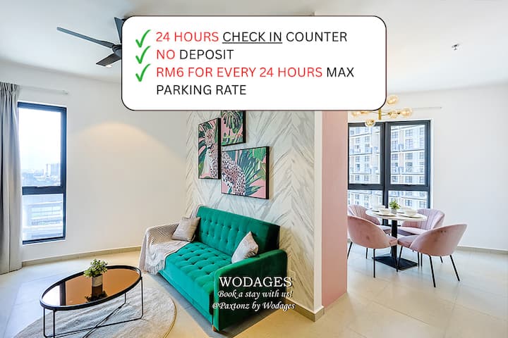 Paxtonz - Stylish Pj Stay · Pool · Parking · Ikea - Petaling Jaya