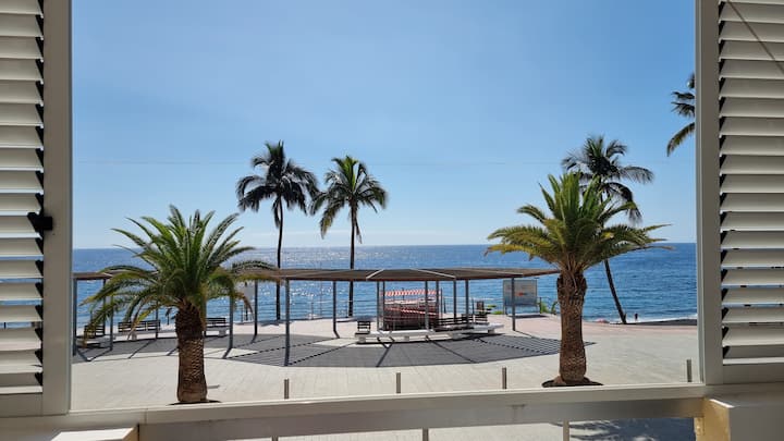 Appartement "Perla Del Atlantico" Direkt Am Meer - Puerto Naos