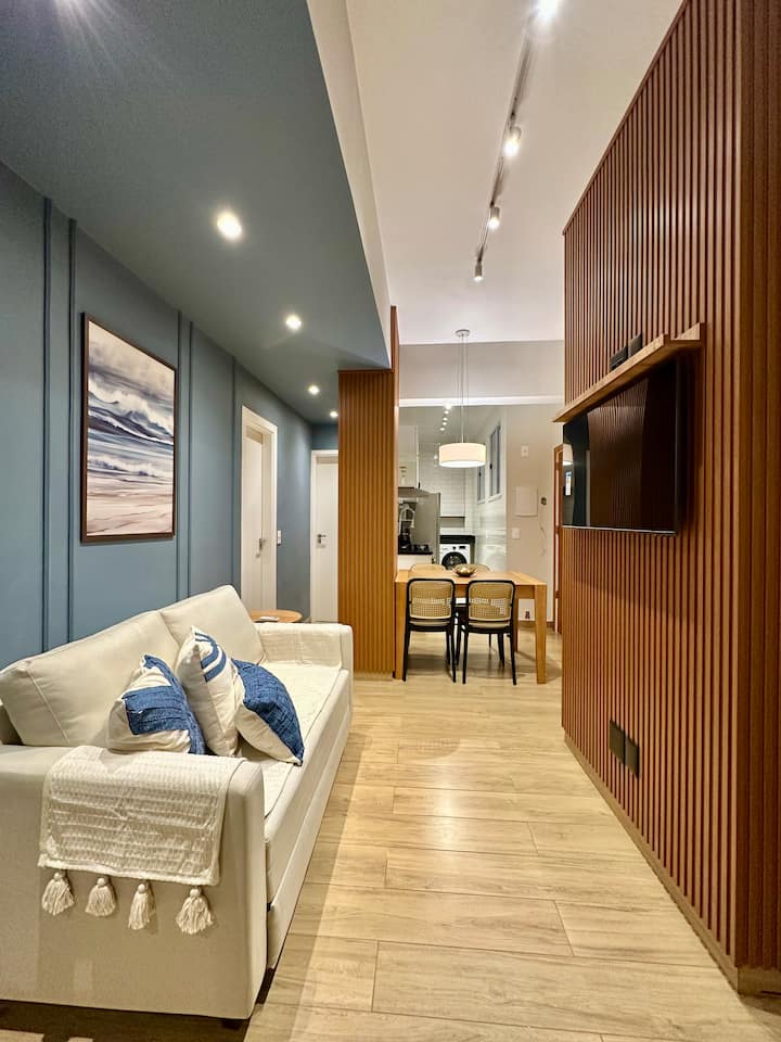 Alto Padrão 2 Quartos 100 Metros Da Praia. - Ipanema