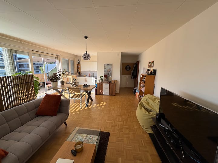 Grand Appartement Lumineux, Chambre Et Terrasse - Genf