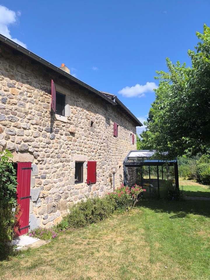 Grande Maison En Pierre - Piscine Et Wifi - Le Cheylard
