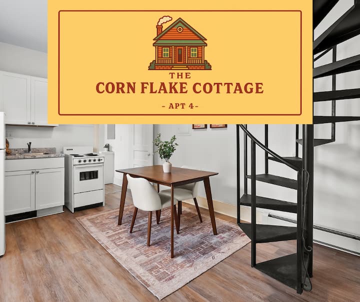 Unique 2-story Studio Apartment | Walk To Downtown - Battle Creek, MI