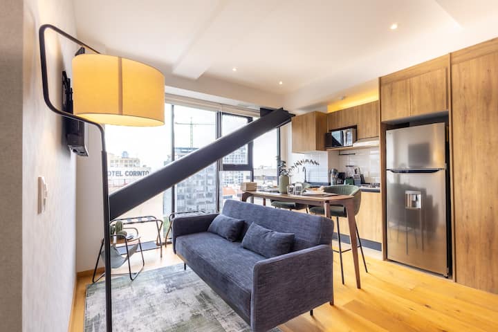 Spectacular Loft. Centric. Pool. Gym. Reforma Av. - Mexico City