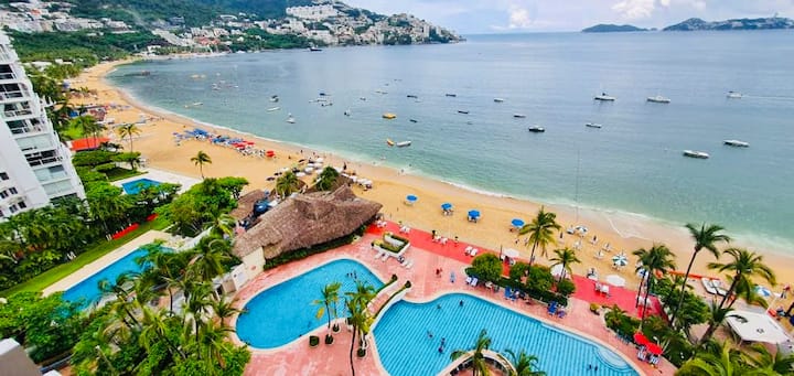 Best Bay View In Beach Walk Everywhere - Acapulco
