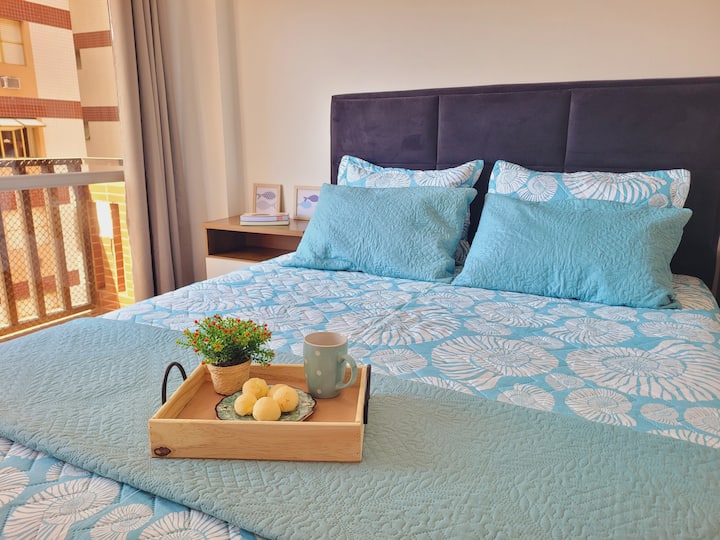 Tudo A Pé! Praia, Conveniência E Conforto! - São Vicente