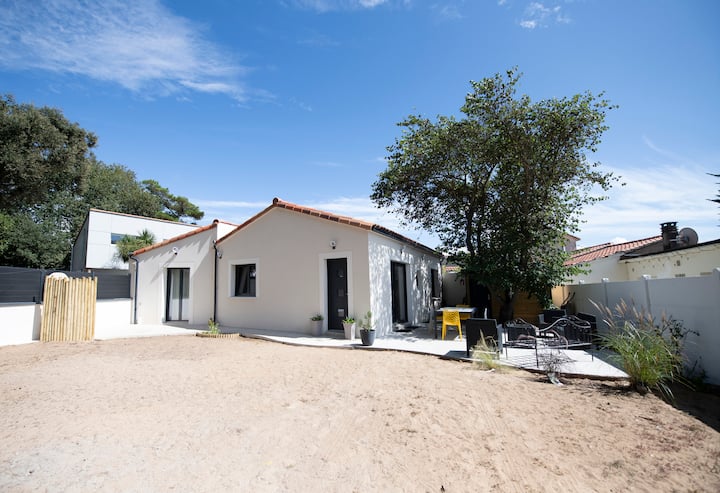 Maison Bord De Mer - 3 Ch 10 Couchages - Les Dunes - Bretignolles-sur-Mer