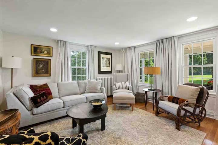 1865 Farmhouse: Mountain, Monument & Meadow Views - Bennington, VT