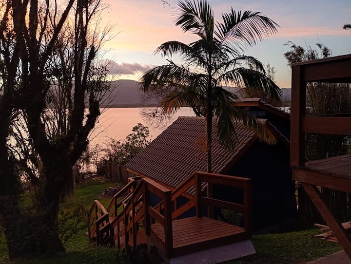 Enkanto Da Lagoa-chalé Gralha Azul, Café Da Manhã. - Garopaba