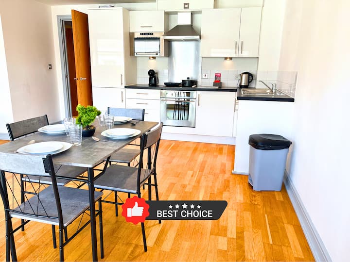 Spacious & Spotless York City Centre Flat |2 Baths - York