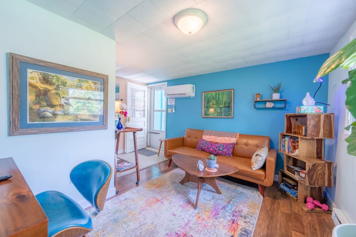 Boho-chic Studio - Furnished, Yard, Wi-fi, Dogs Ok - ブルーミントン, IN