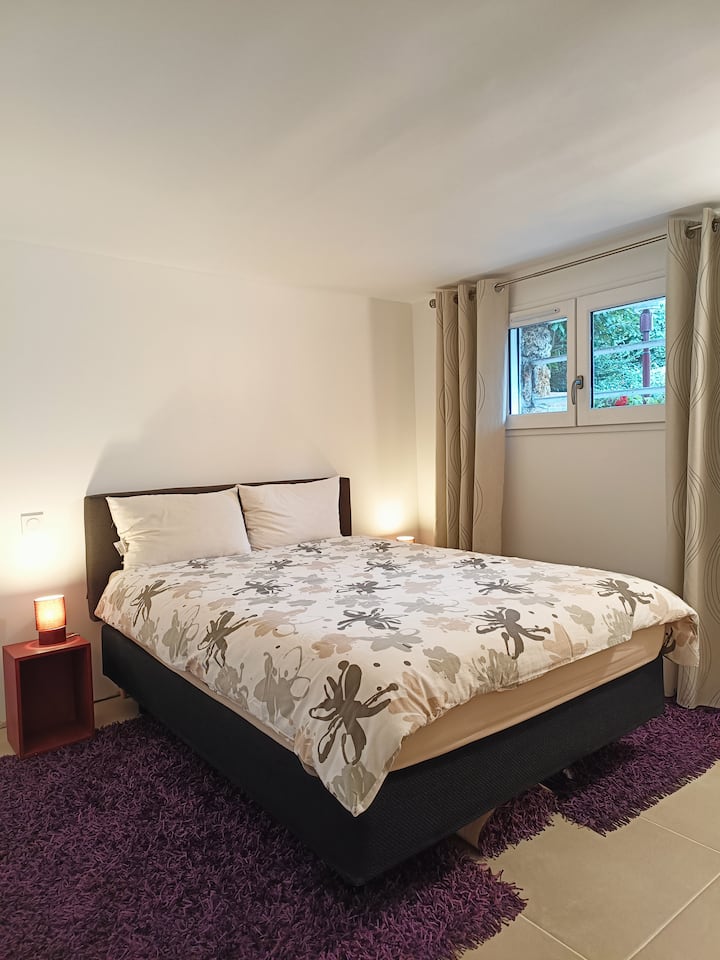 Un Appartement En Rdj Dans Une Maison Avec Jardin. - Louveciennes