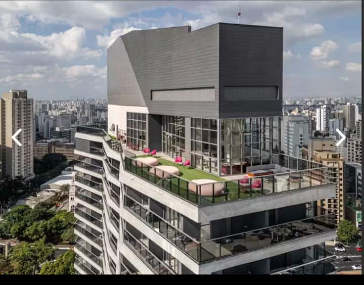 Studio Px Paulista, 1 Min Metrô, Novo E Completo! - Brazil