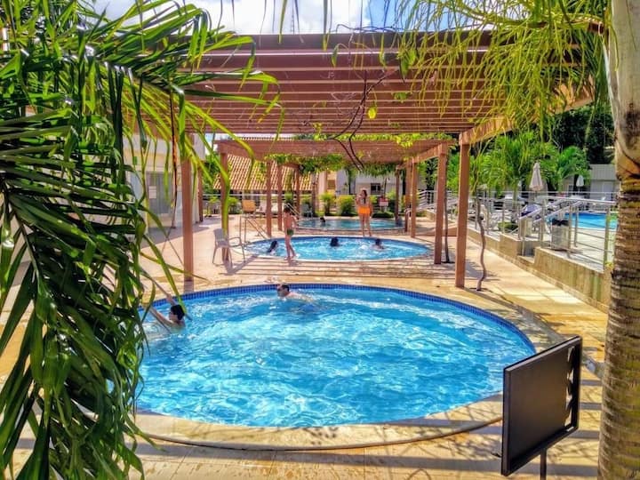 Chalé Para Família No Diroma Internacional Resort - Caldas Novas