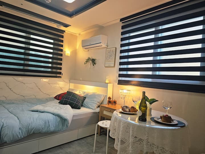 [이안]305,성심당486m,야구장차량5분,대흥동,선화동,출장,실습숙소,2박이상 10%할인 - Daejeon