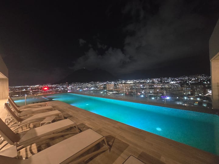 2-depa En Santa Lucía Y Fundidora - モンテレイ