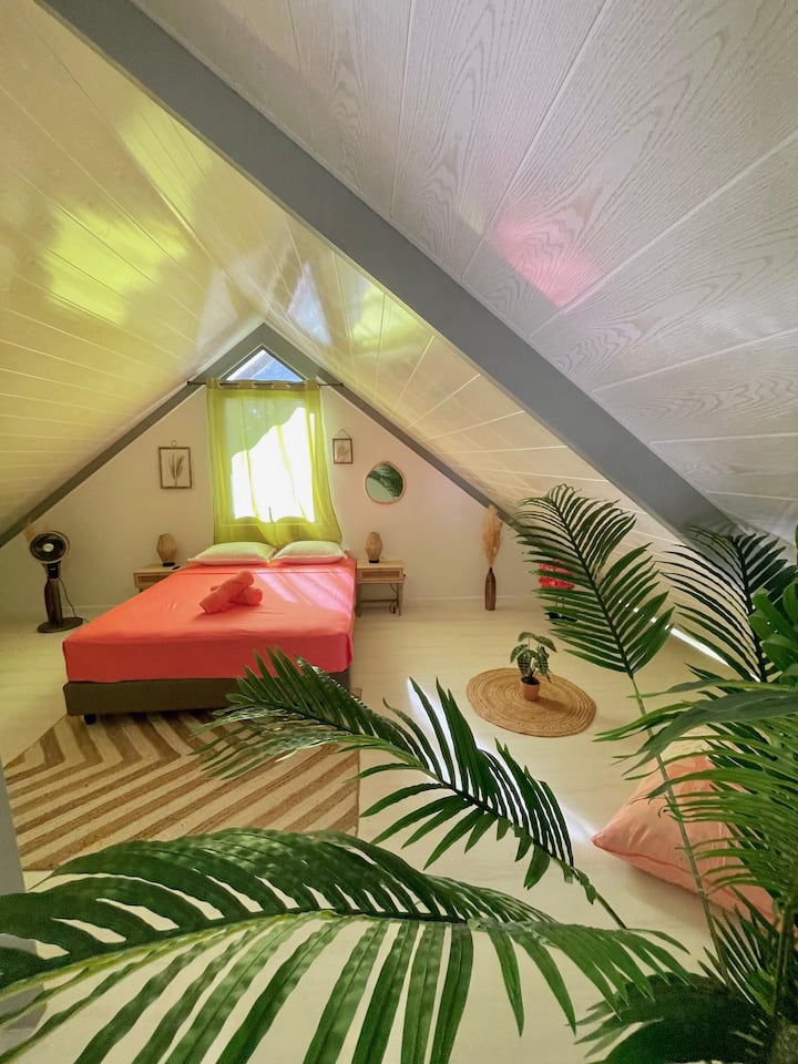Villa Cosy Avec Piscine Privée Et Jardin Tropical - French Polynesia