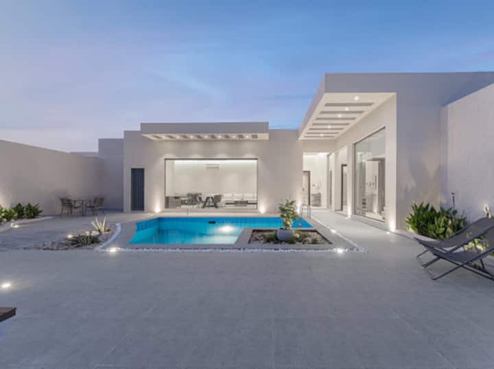 شالية B بمسبح خاص - Riad