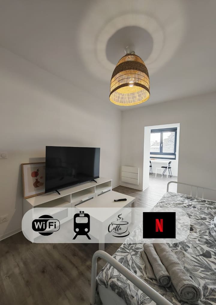 Le 15- Environnement Calme - Stationnement Gratuit - Rixheim