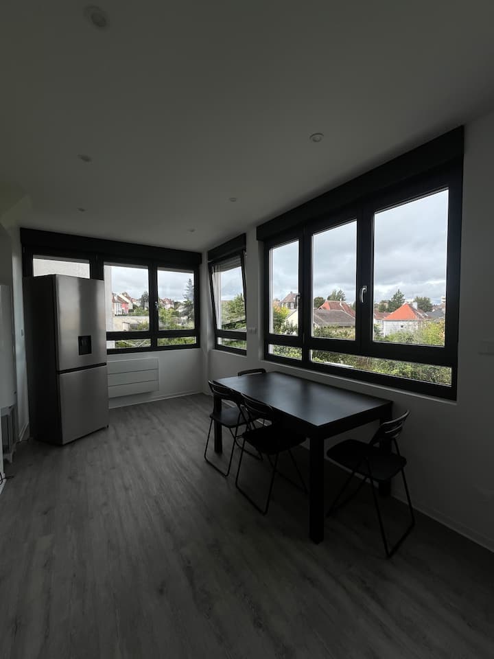 * Le 15 * Beau T3 Lumineux Et Confortable - ibis Mulhouse Ile Napoleon