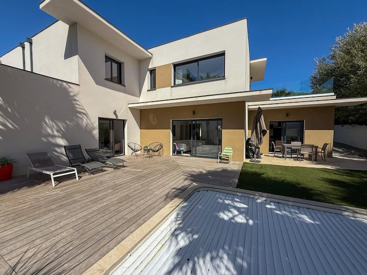 Villa Azura- 8 Pers - Wifi, Clim, Parking - Agde