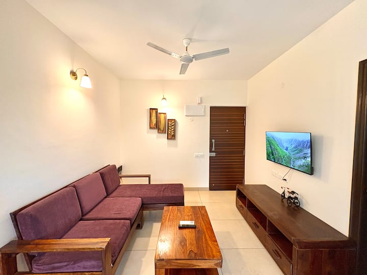 Work From Goa | Nature View Stay Siolim A210 - Goa