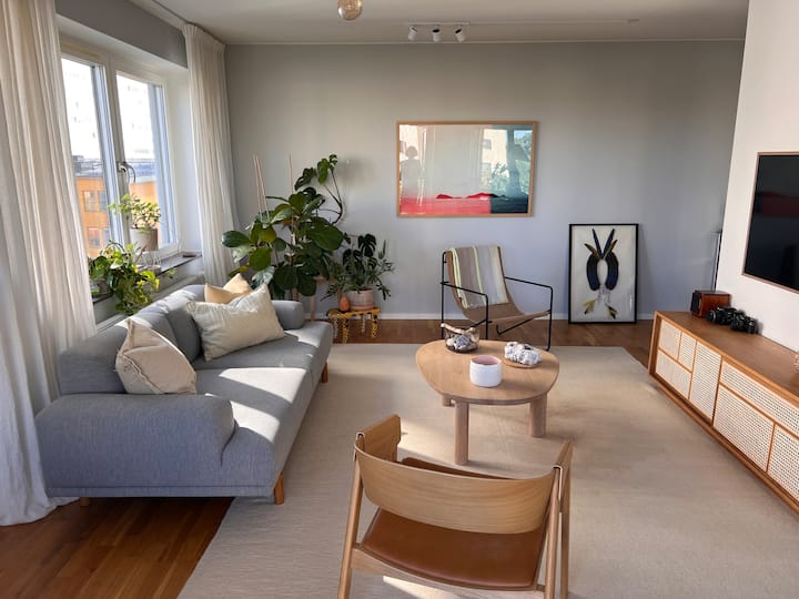 Bright Nordic Apartment With Balcony | Stockholm - Stockholm