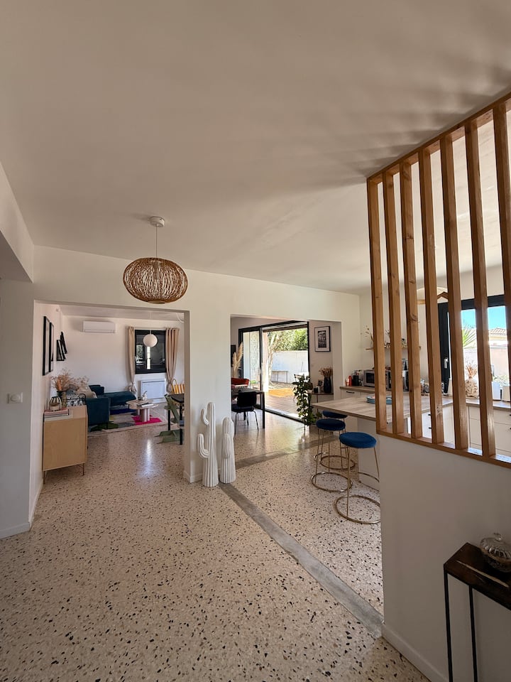 Charmante Maison Familiale Avec Piscine à Pérols - Pérols