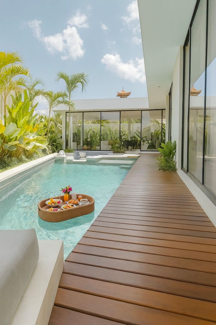 Tropical 2br Villa W/ Pool & Billiards - Seminyak