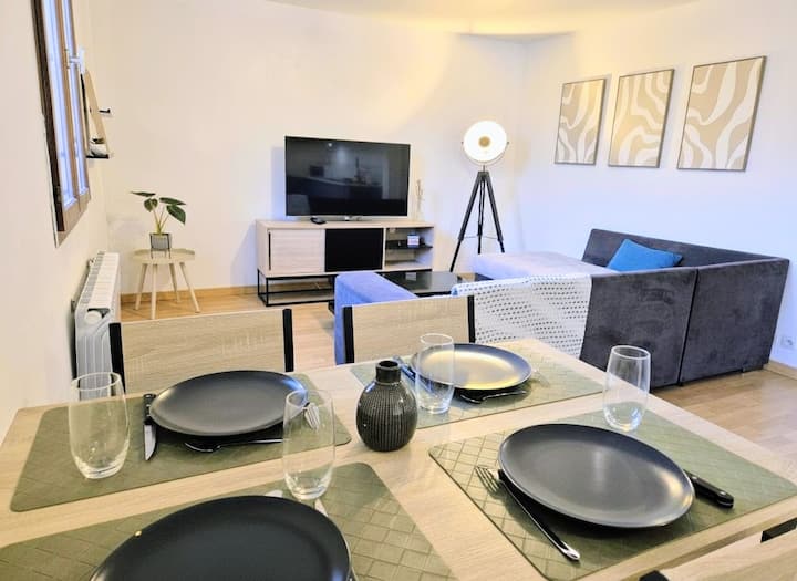 Cozy 6 Personnes - Disney 10mn / Aéroport Cdg 35mn - Disneyland Paris