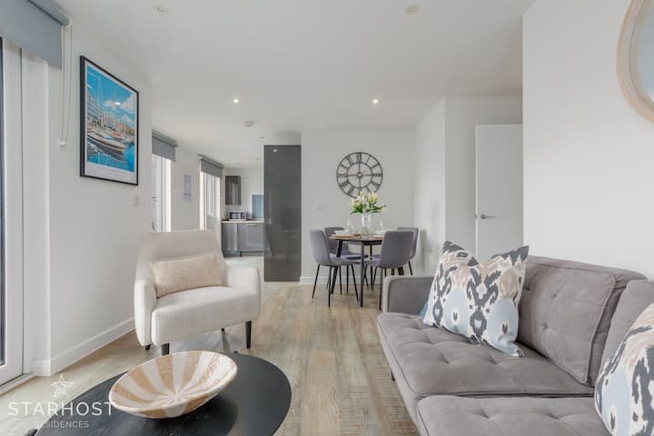 Modern 2br Apartment In Southampton City Centre - 修咸頓