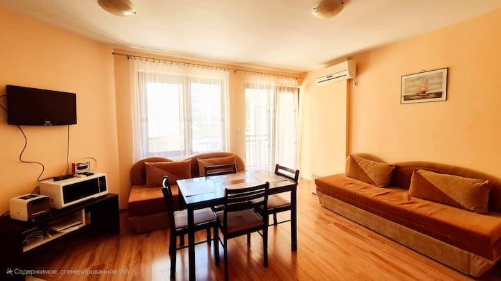 Слънчев бряг  уютная студия Марго в топ-локации - Nessebar