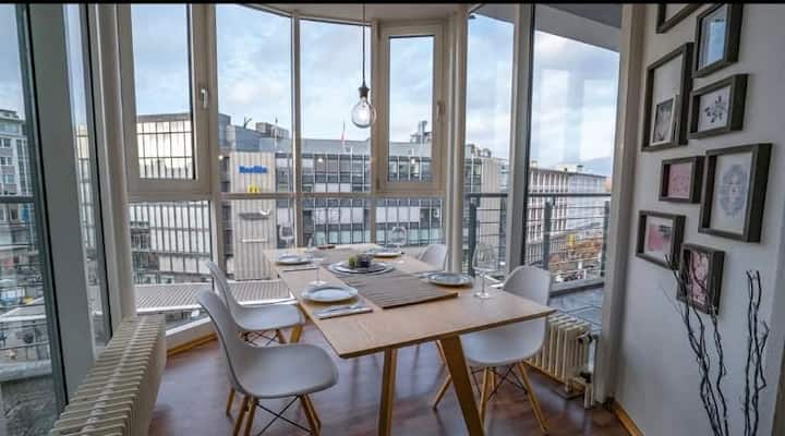 Penthouse Wohnung Balkon Innenstadt Am Jahnplatz - Bielefeld